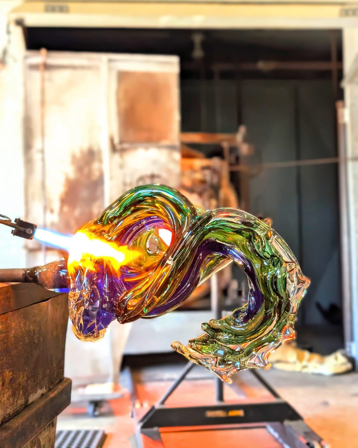 Creating Waves in the Glassblowing Community | David Wight Glass Art ...