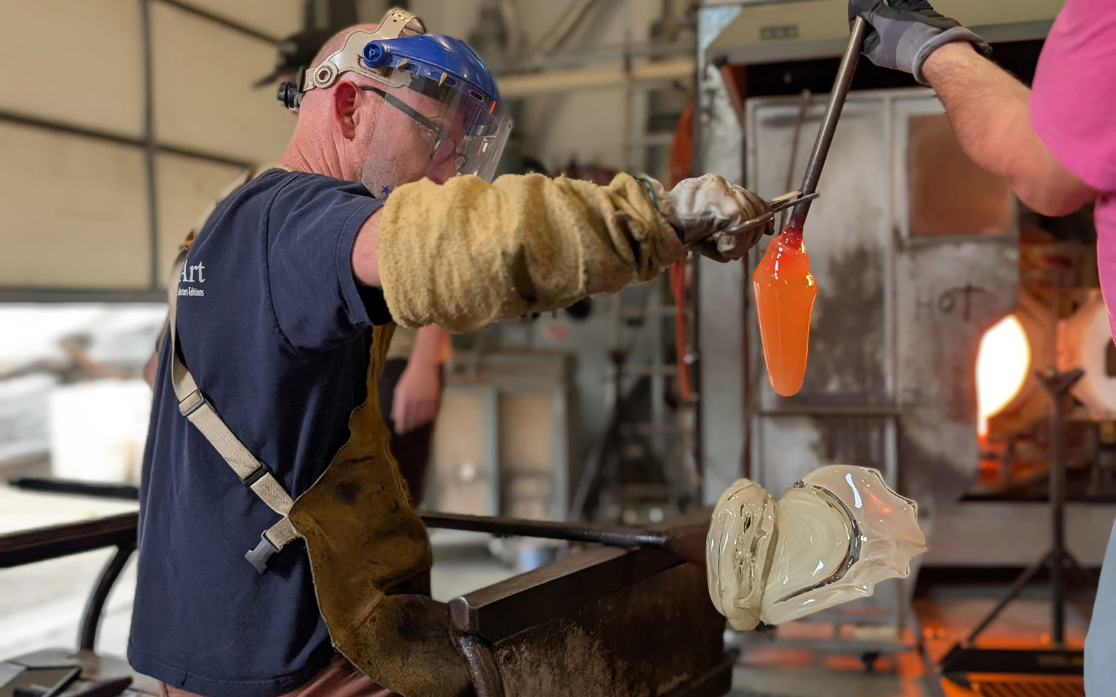 Creating Waves in the Glassblowing Community | David Wight Glass Art ...